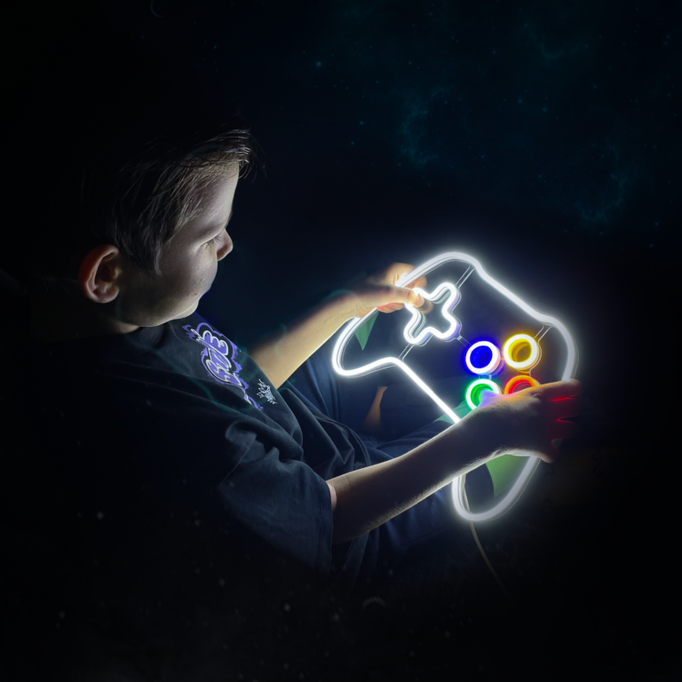 Неоновая вывеска Геймпад XBOX : Neo-nox